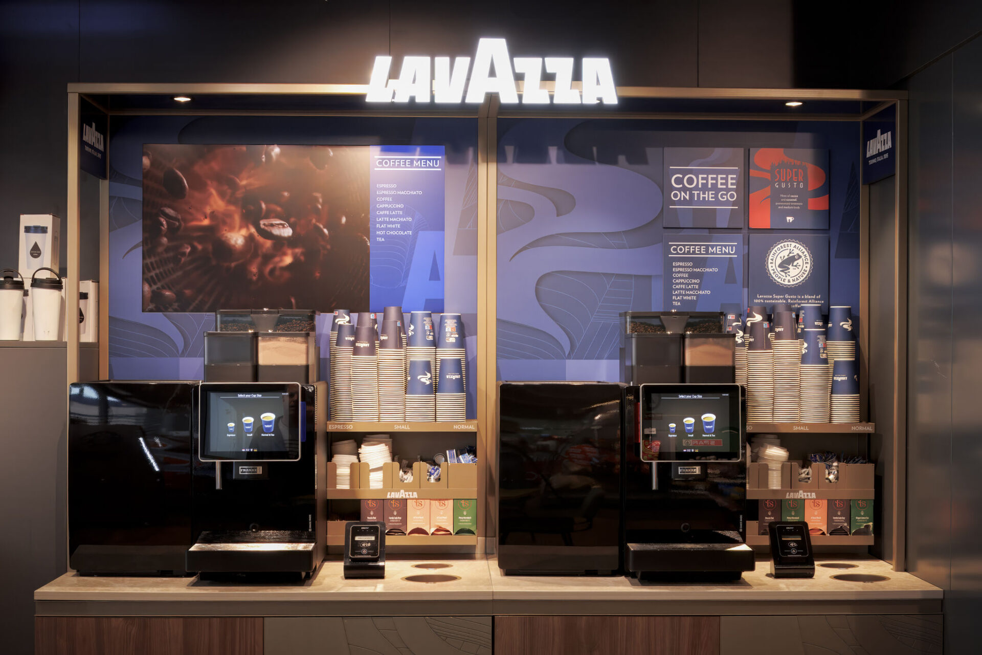 Rolling out 267 coffee moments, creating one Lavazza experience - First Impression